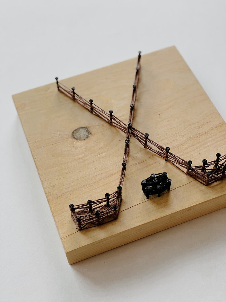 Hockey Sticks DIY String Art Kit | DIY String Art | Kids Crafts | DIY ...