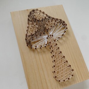 Mushroom DIY String Art Kit | DIY String Art | Craft Kit | String Art ...