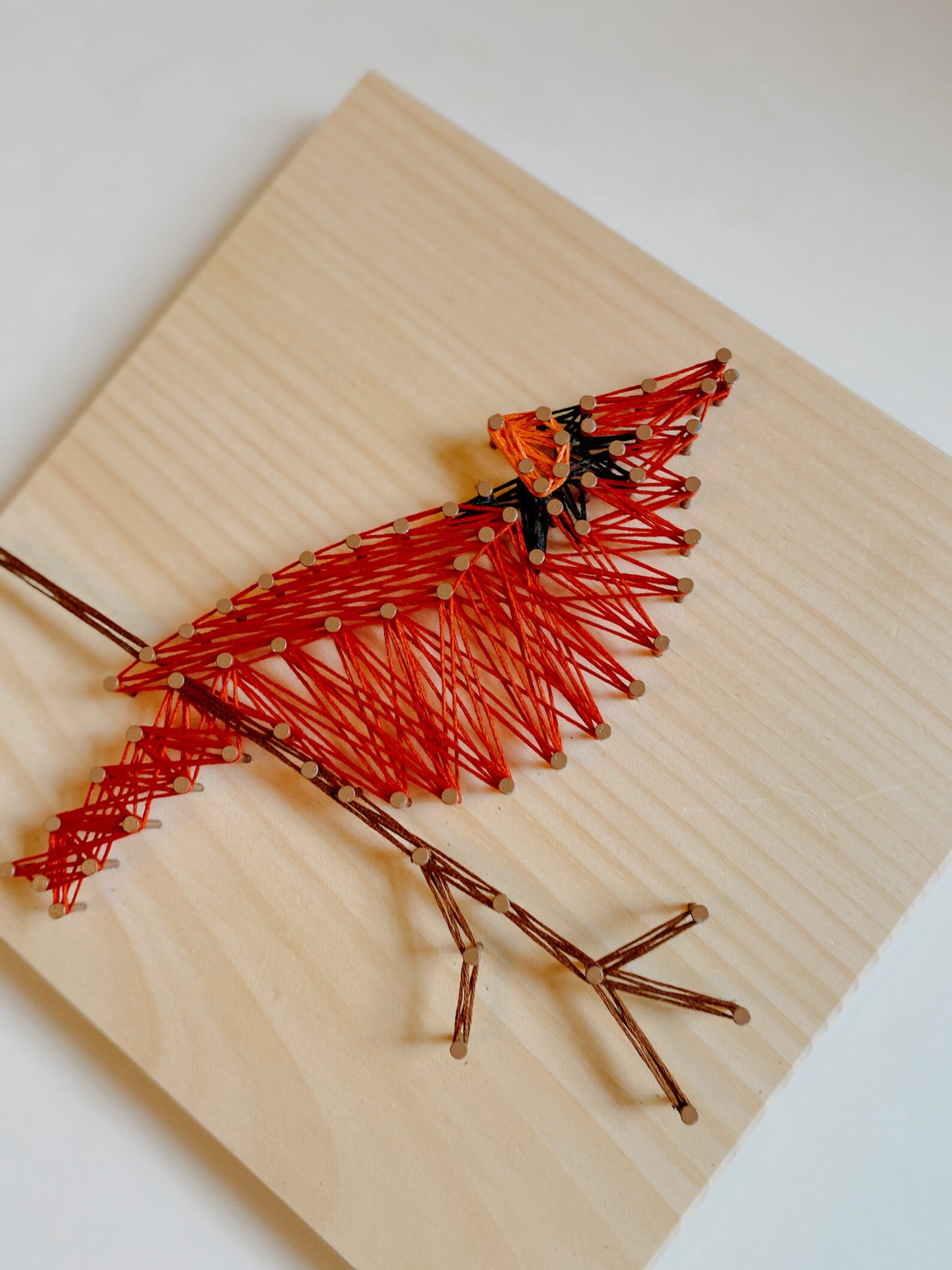 Cardinal DIY String Art Kit | DIY Kit | String Art Kit | DIY Adult ...