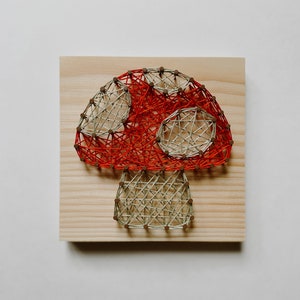 Mushroom DIY String Art Kit | DIY String Art | Kids Crafts | DIY for ...