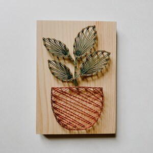 Rubber Plant DIY String Art Kit | Plant Decor | Craft Kit | DIY Project ...