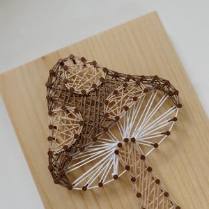Mushroom DIY String Art Kit | DIY String Art | Craft Kit | String Art ...