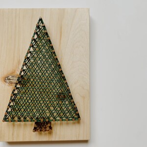 Christmas Tree String Art Kit (triangle) | Christmas String Art | DIY ...
