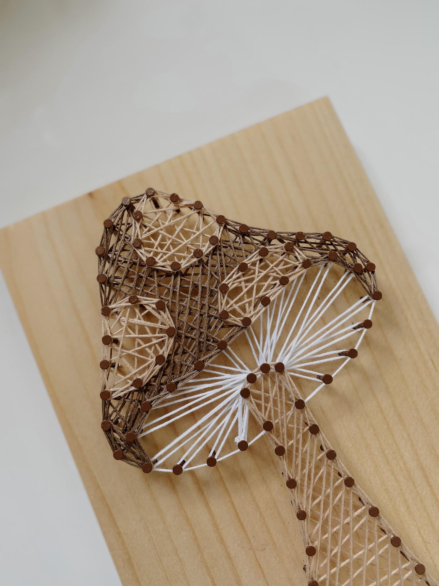 Mushroom String Art Template | DIY String Art | String Art Template ...