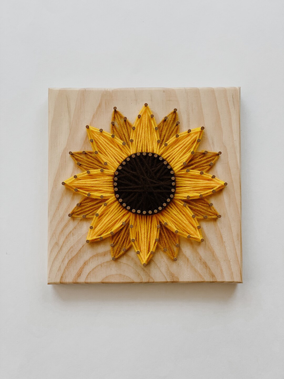 Sunflower DIY String Art Kit | Fall String Art | DIY Kit | Fall Home ...