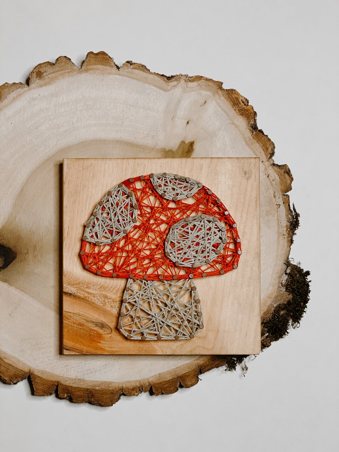 Mushroom DIY String Art Kit | DIY String Art | Kids Crafts | DIY for ...