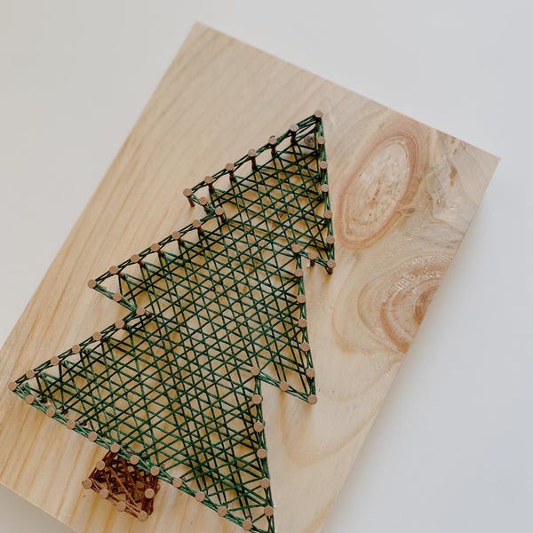 String Art Mountains - Etsy