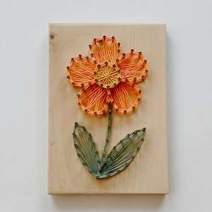 Daisy DIY String Art Kit | Flower Decor | Craft Kit | DIY Project ...