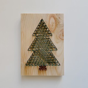 Christmas Tree String Art Kit (classic) | Christmas String Art | DIY ...