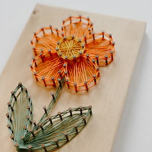 Daisy DIY String Art Kit | Flower Decor | Craft Kit | DIY Project ...