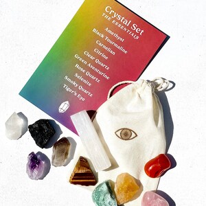 Crystal Set Beginner 10 Starter Stones - Etsy