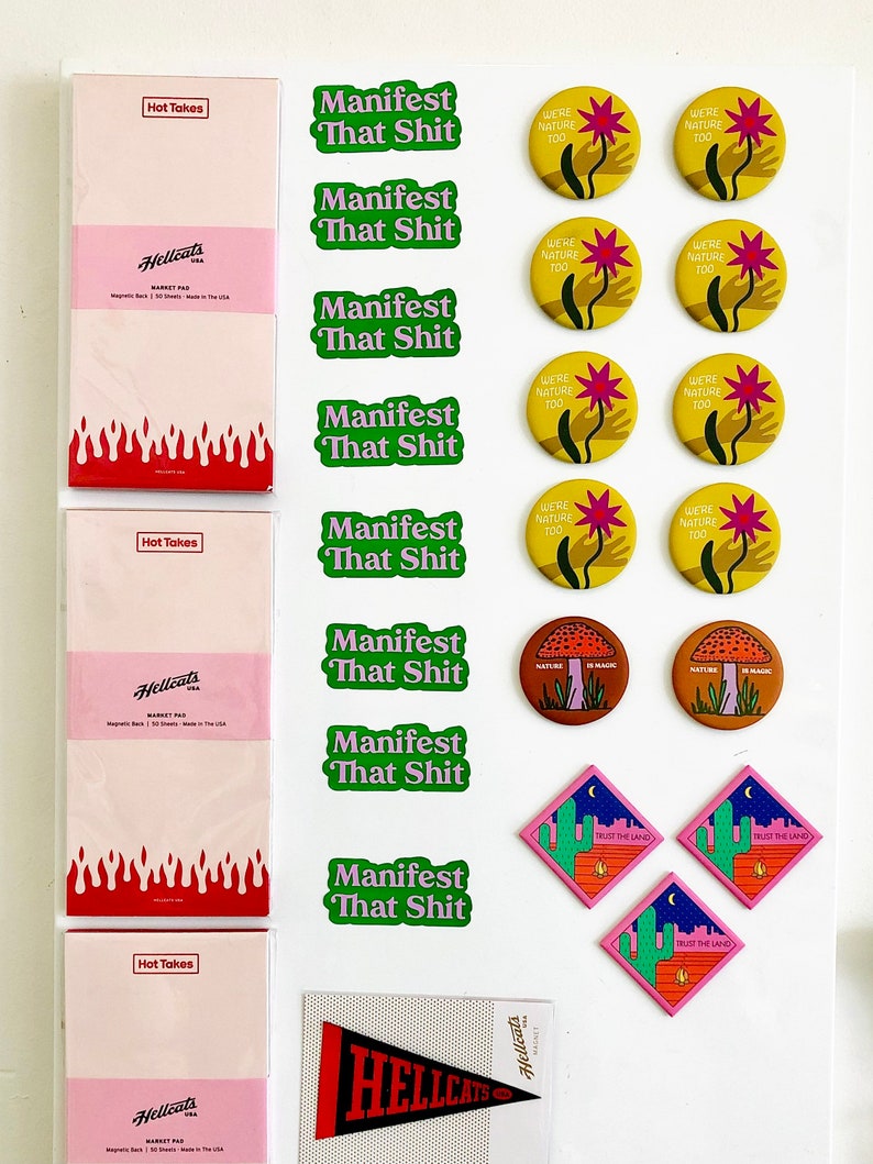 Manifest That Shit Magnet - Etsy