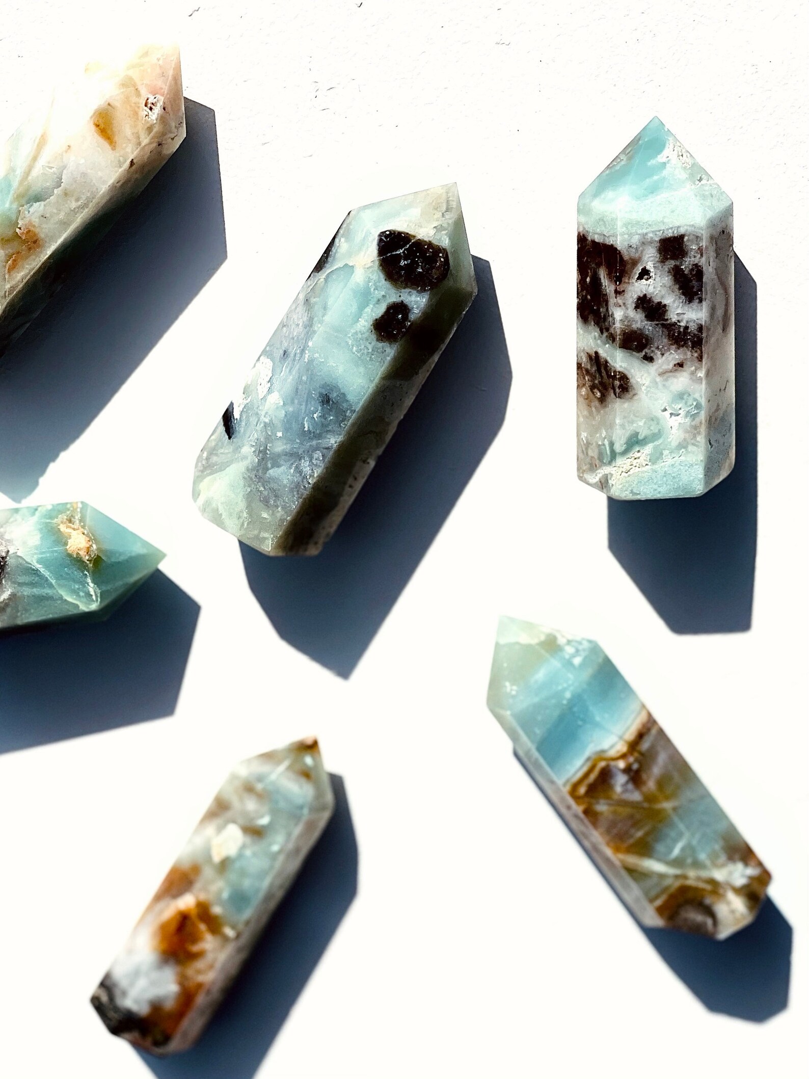 Amazonite Crystal Wand Large 3.5 Obelisk Tower - Etsy