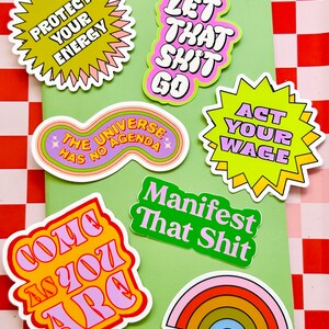 Act Your Wage Sticker - Etsy