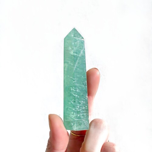 Amazonite Crystal Wand Large 3.5 Obelisk Tower - Etsy