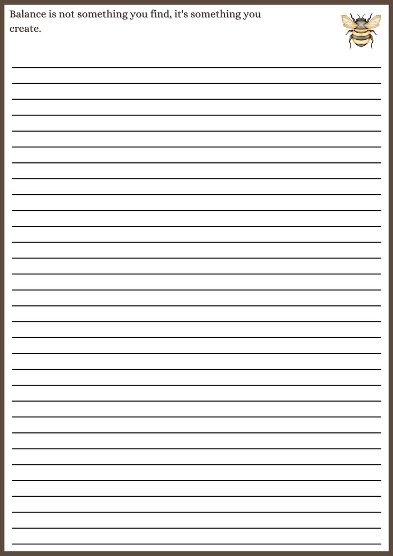 Printable Daily Reminder Notebook Planner / Journal / Notes / Monthly ...