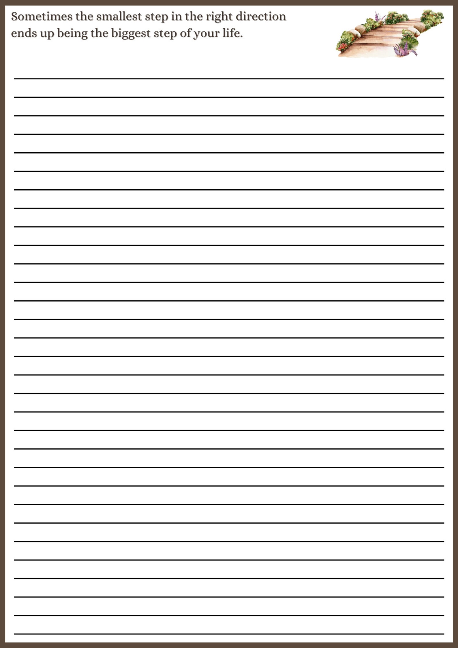 Printable Daily Reminder Notebook Planner / Journal / Notes / Monthly ...
