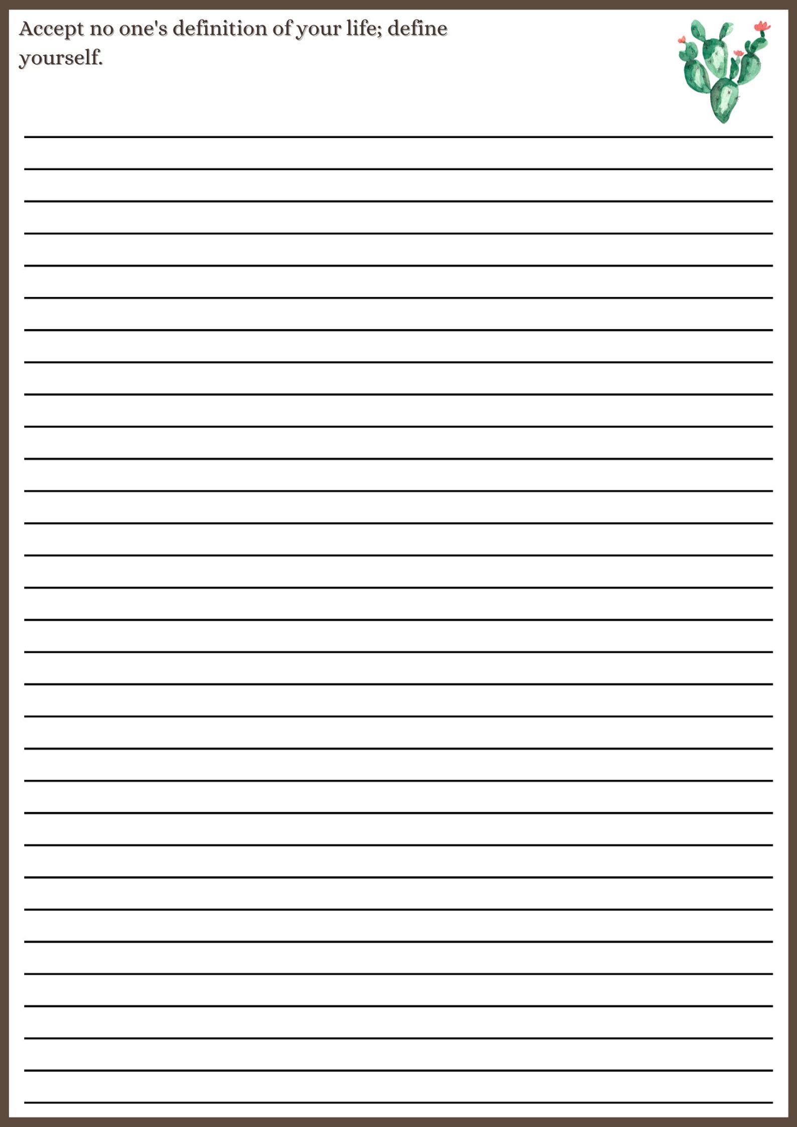Printable Daily Reminder Notebook Planner / Journal / Notes / Monthly ...