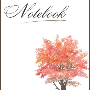 Printable Daily Reminder Notebook Planner / Journal / Notes / Monthly ...