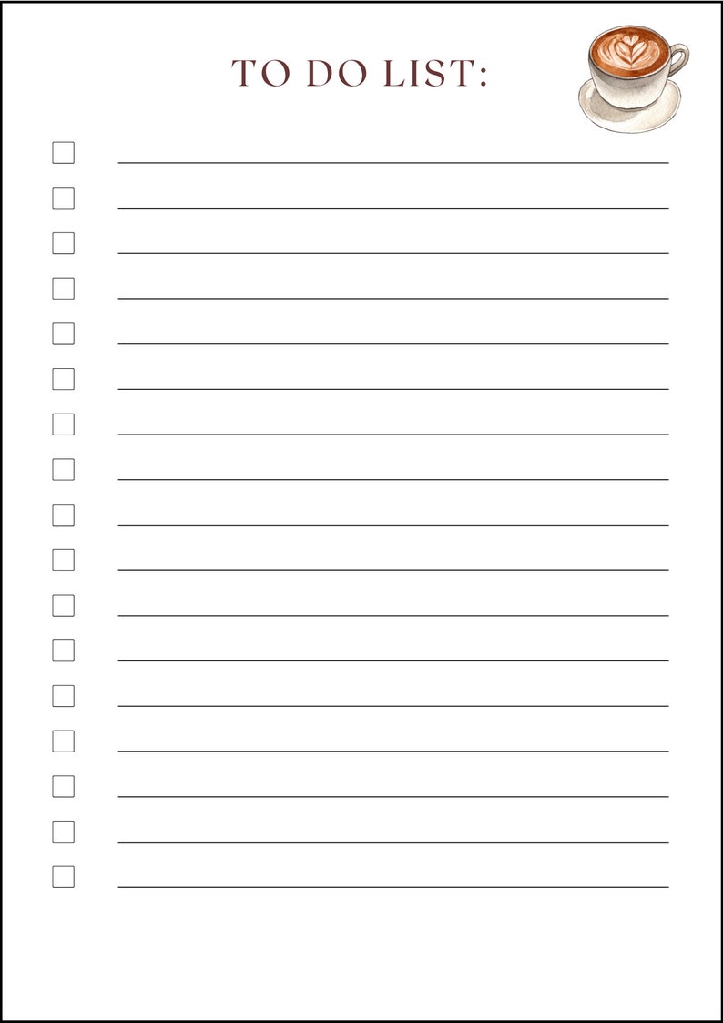 To Do List Printable Bundle / to Do List Planner / Daily Weekly Planner ...