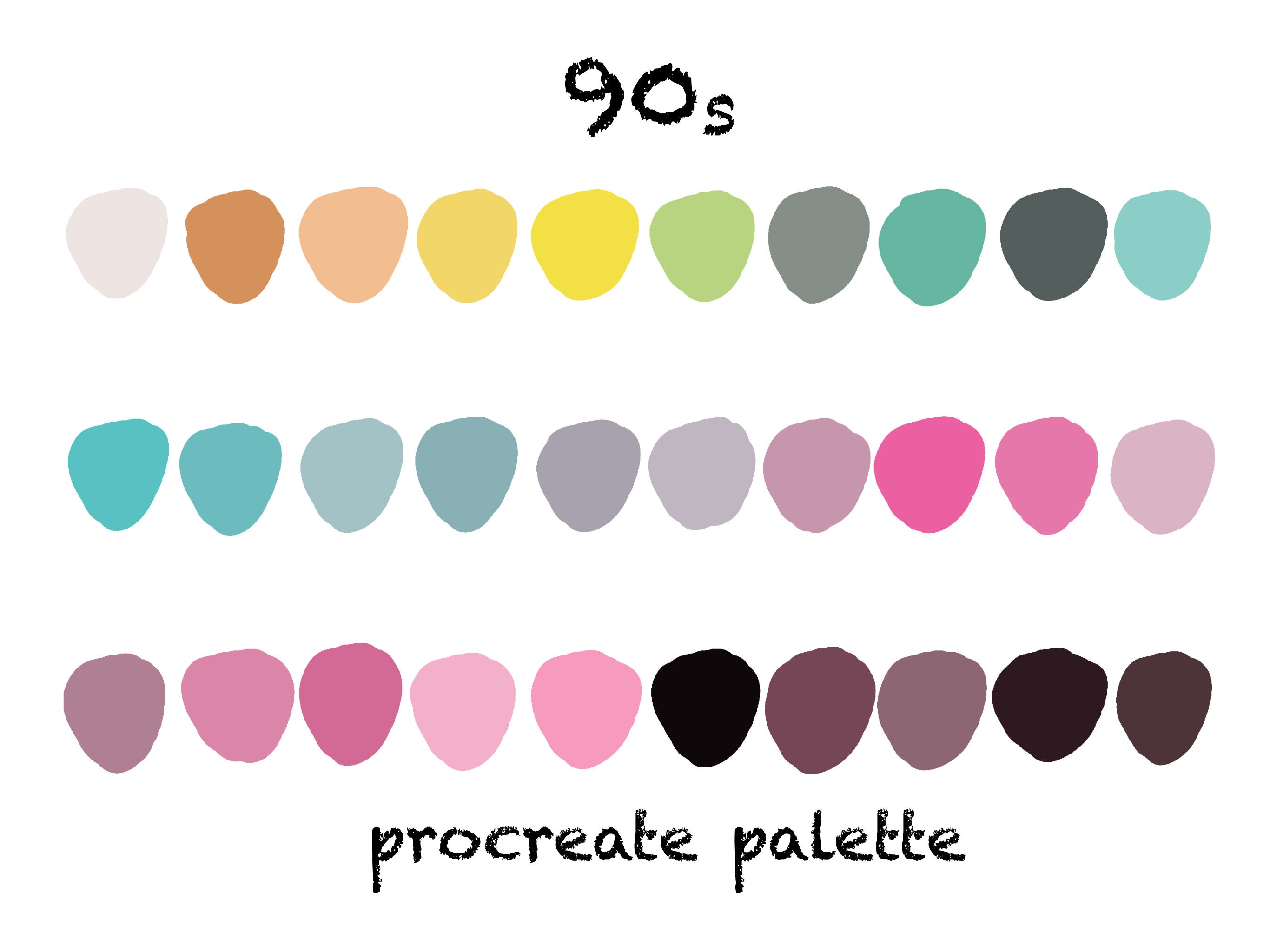 90s Color Palette