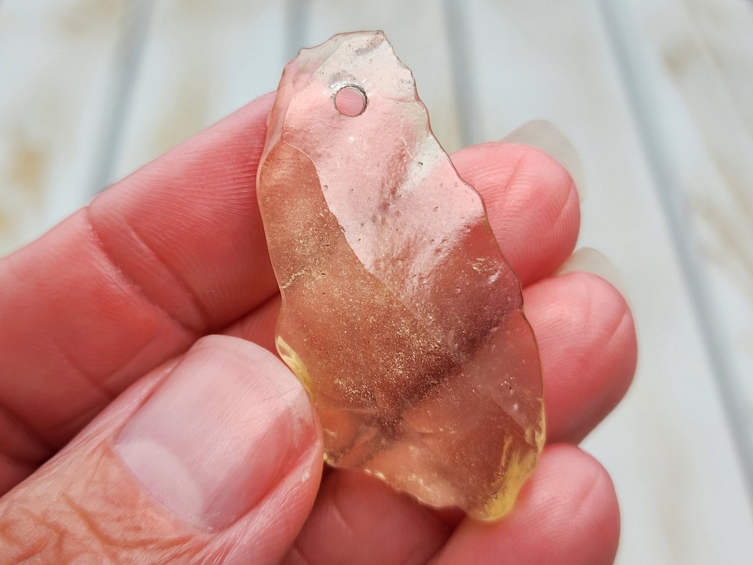 1.8 A Libyan Gold Tektite 6g, Rare Semi Precious Raw Tektite, Natural ...