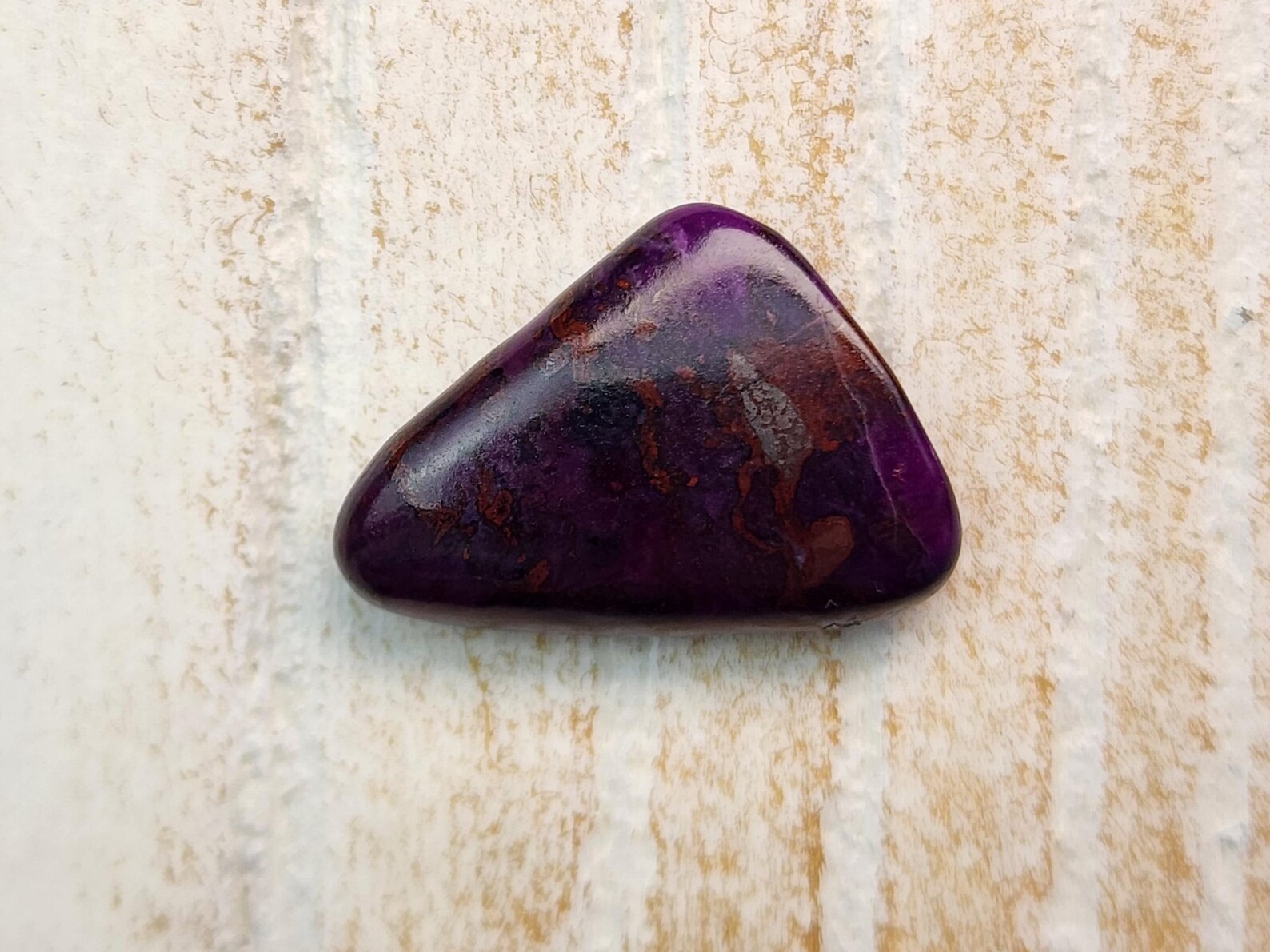 0.7 A Sugilite Tumble 2g, Rare Semi Precious Gem Pocket Stone, Natural ...