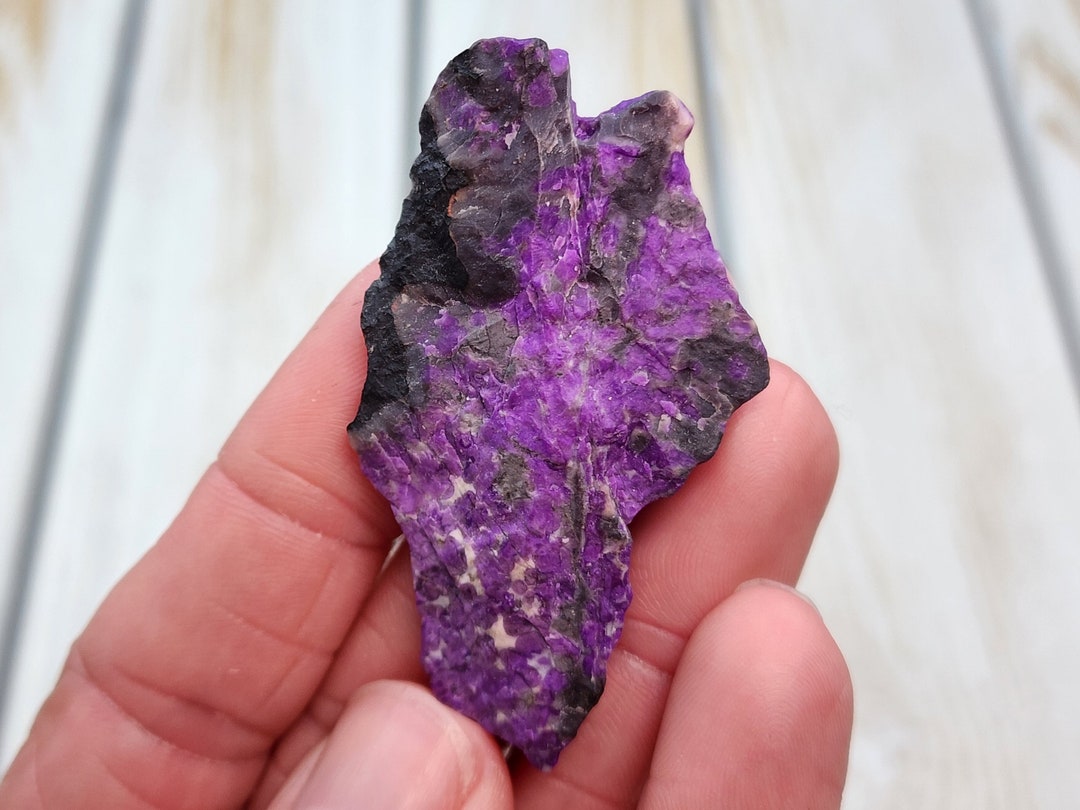 2.2" A+ Sugilite 19g, Rare Semi Precious Sugilite Rough, Raw Gel ...