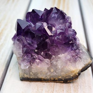 2.2" AAA Amethyst Cluster 172g, Natural Untreated Amethyst, Grape Jelly ...