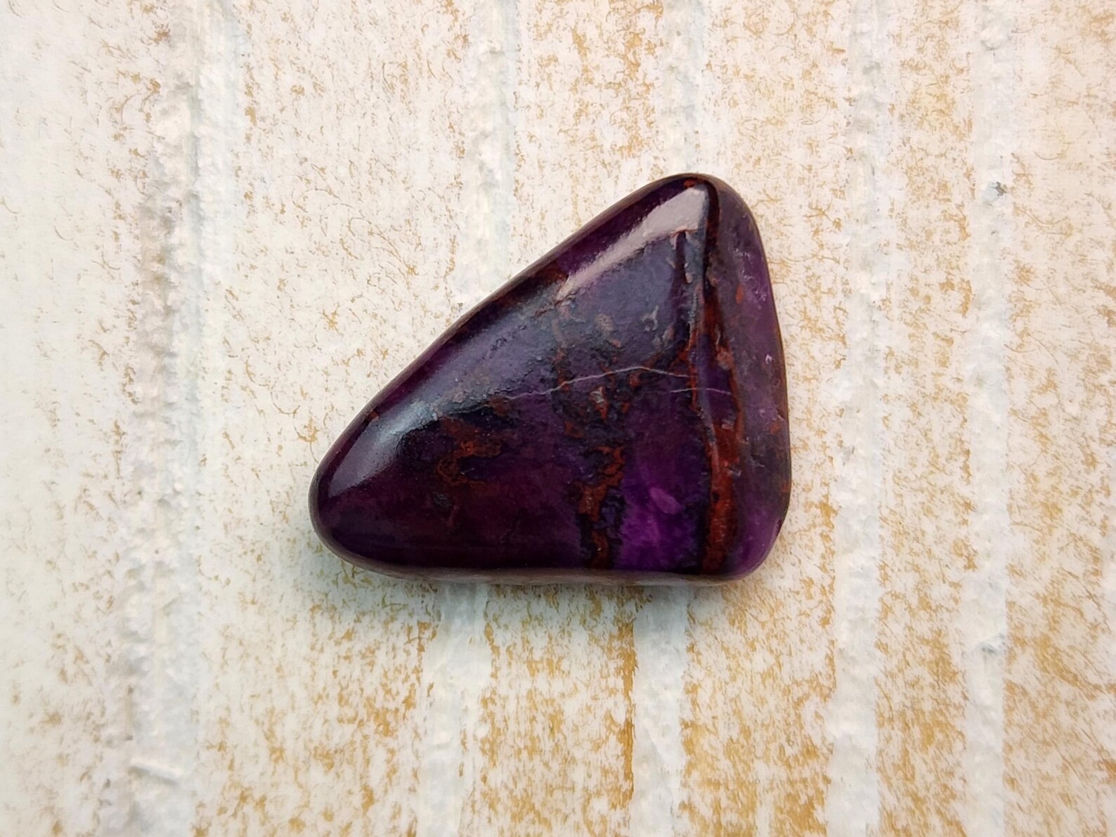 0.7 A Sugilite Tumble 2g, Rare Semi Precious Gem Pocket Stone, Natural ...