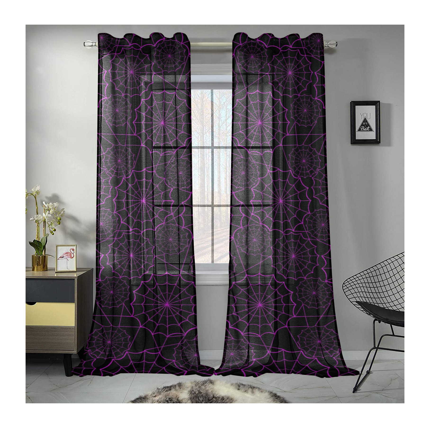Gothic Lace Curtains - Etsy