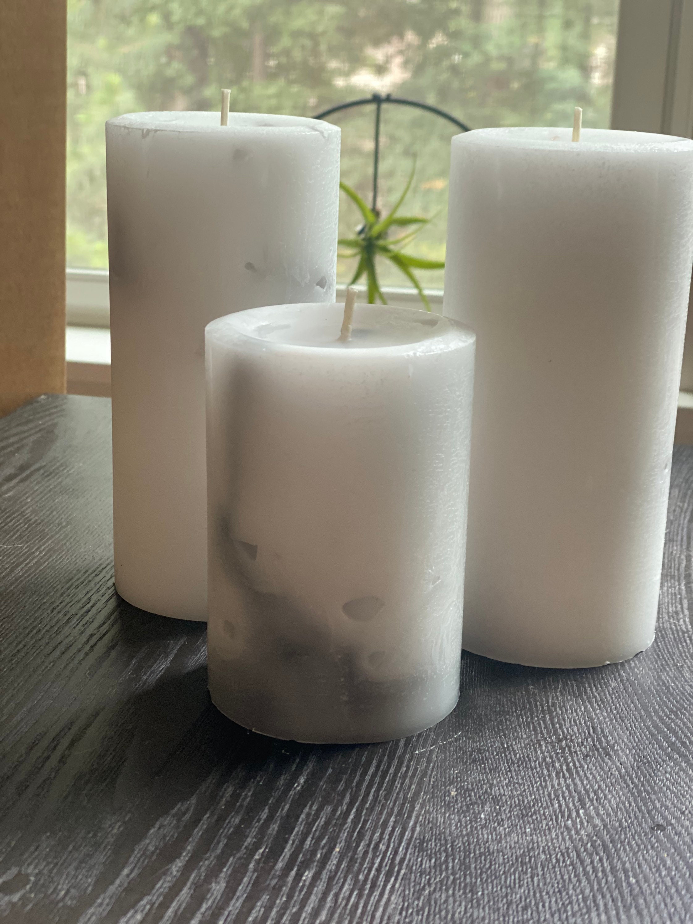 Marbled Pillars - Etsy