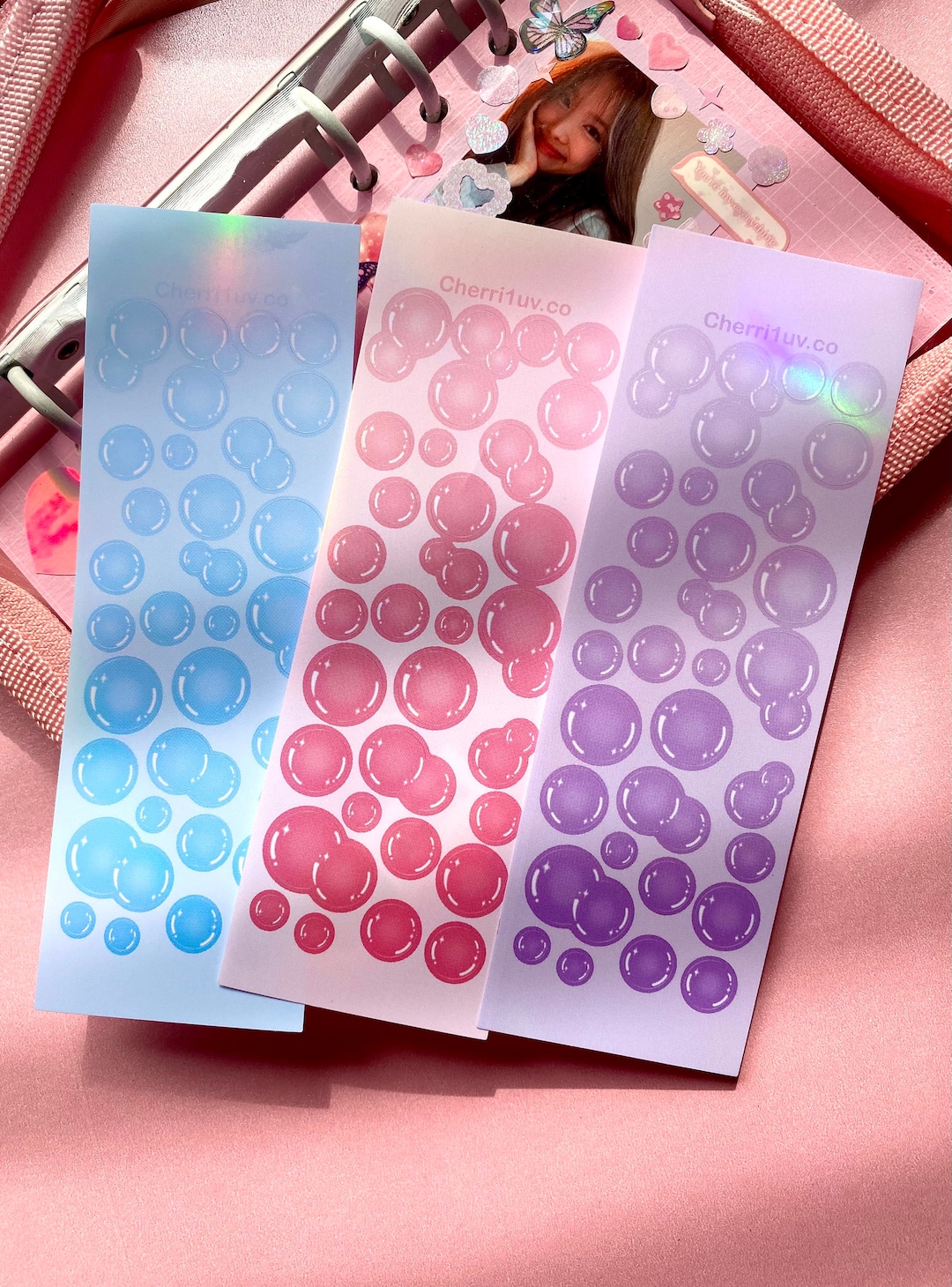 Bubble Sticker Sheet - Etsy