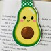 Avocado Bookmark Page Holder Gifts Magnetic Book Lover Paper - Etsy