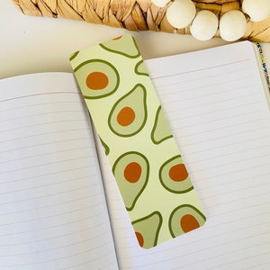 Unique Bookish Avocado Bookmarks Gifts, Cute Book Lover Page Holder ...