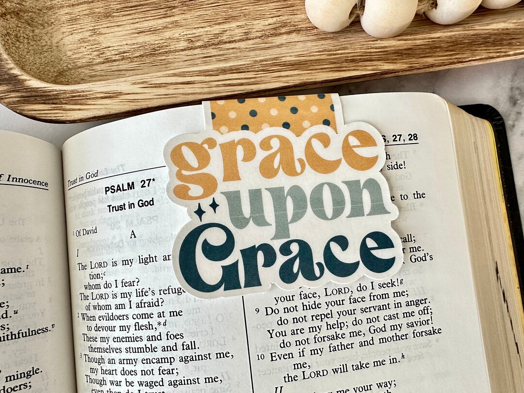 Christian Gifts Bible Study, Cute Magnetic Bookmark, Bookish Merch Page ...
