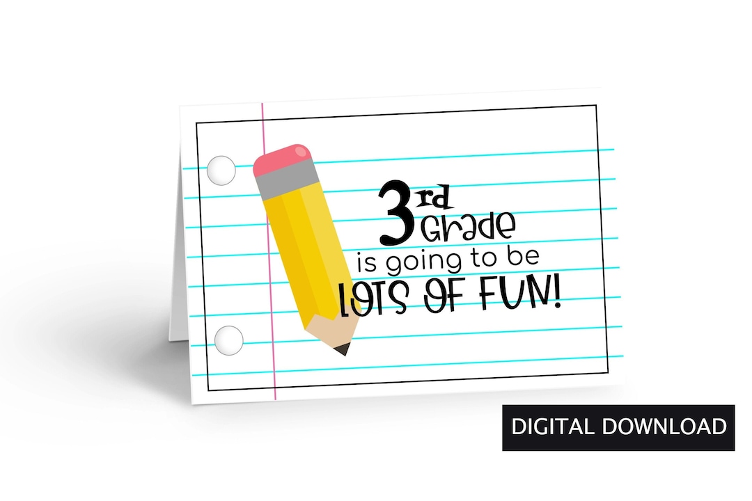 Teacher Notecards Welcome Template, Editable Back to School Printable ...