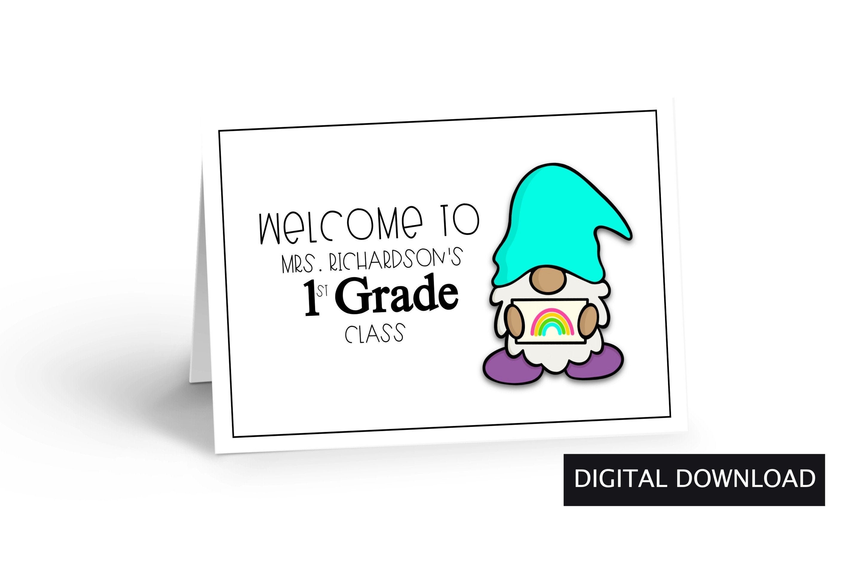 Cute Printable Stationary Notecards Teacher Back to School - Etsy