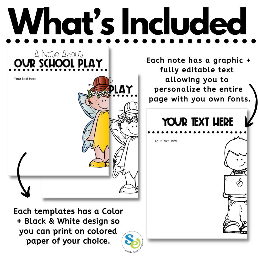 Teacher Mail Instant Download, Editable Letter Templates Parent ...