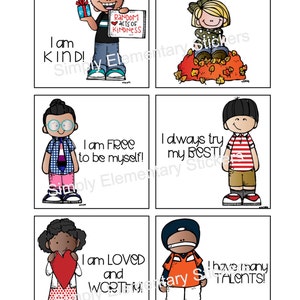 Self Love Daily Affirmations Printable Cards, Positive Quotes Instant ...