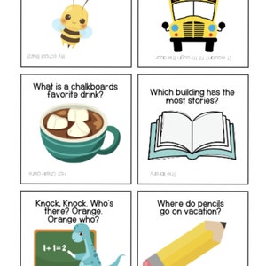 Mega Bundle Lunch Box Jokes for Kids, Editable Lunchbox Notes, Note ...