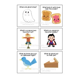 October Lunch Box Jokes for Kids, Editable Lunchbox Notes, Note Card ...