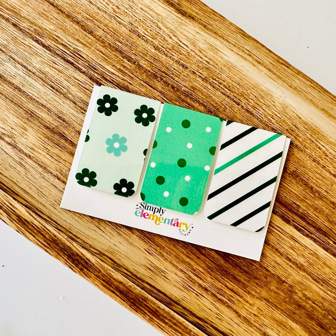 St. Patrick's Day Magnetic Bookmark Set: Book Lover Gift - Etsy