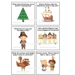 November Editable Lunchbox Notes for Kids, Lunch Box Jokes, Note Cards ...