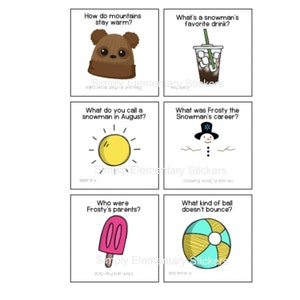 January Lunch Box Jokes for Kids, Editable Lunchbox Notes, Note Card ...