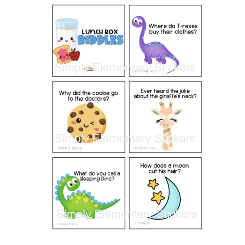 Editable Lunch Box Jokes for Kids Lunchbox Notes Cards - Etsy