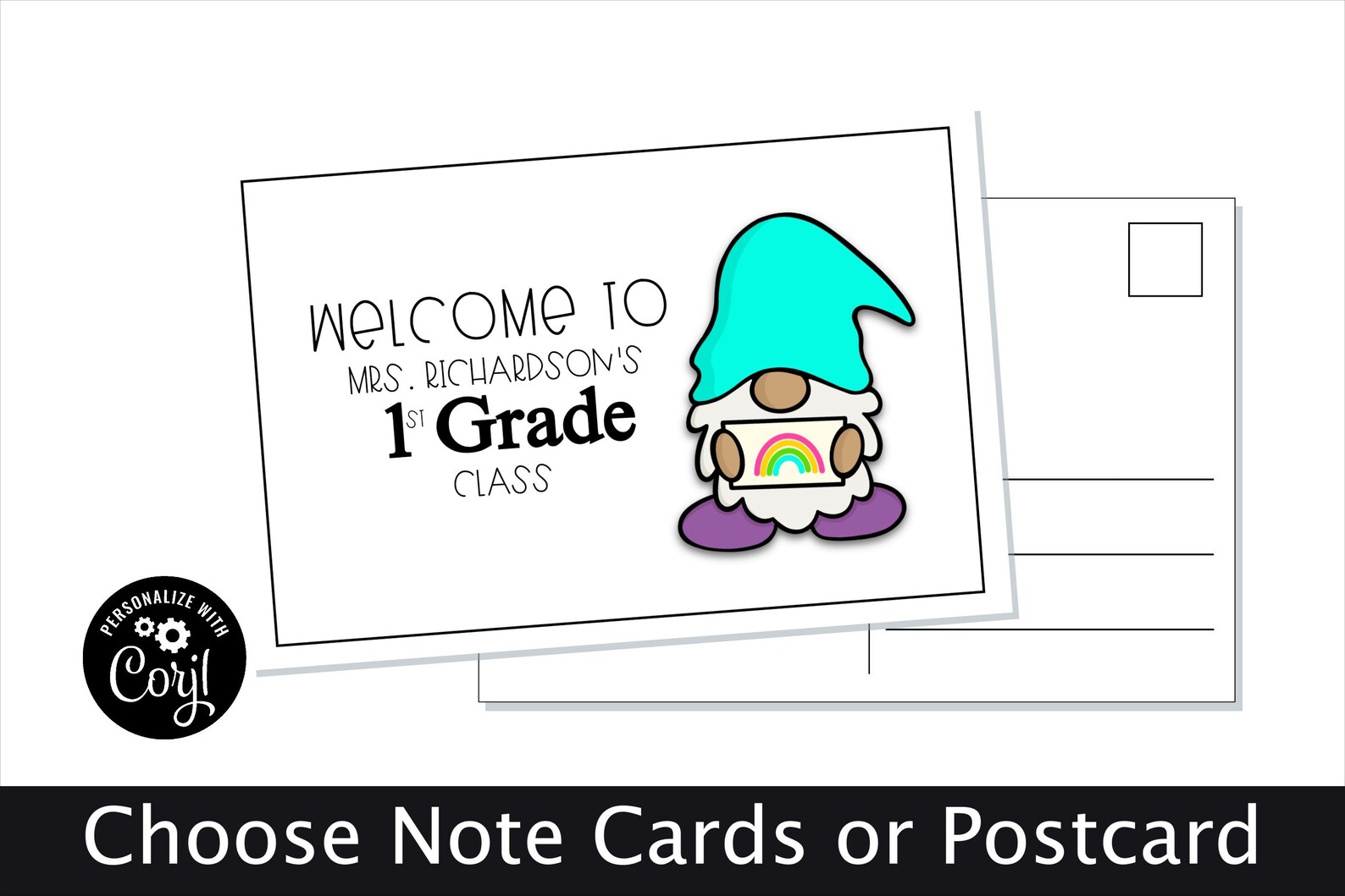 Cute Printable Stationary Notecards Teacher Back to School - Etsy