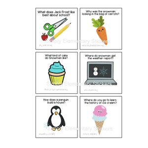 January Lunch Box Jokes for Kids, Editable Lunchbox Notes, Note Card ...