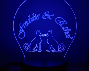 Acrylic Awards With Light up Base - Etsy
