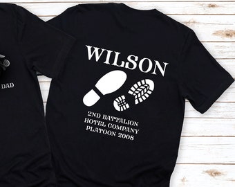 Custom Military Family Day Shirts, Personalized Military Graduation ...